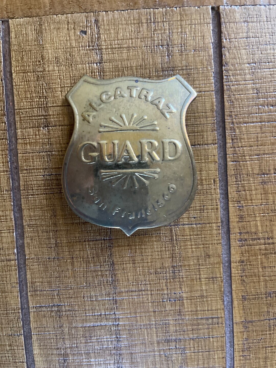 Guard Badge Alcatraz - Etsy