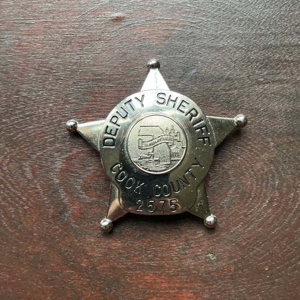 Cook County Sheriffs Badge Svg - Etsy