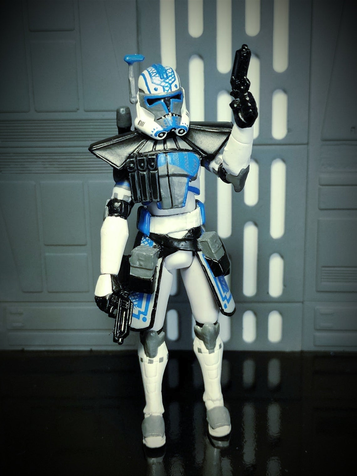 Star Wars Clone Wars Custom 3.75 Cobalt ARC Clone Trooper Phase Ll ...