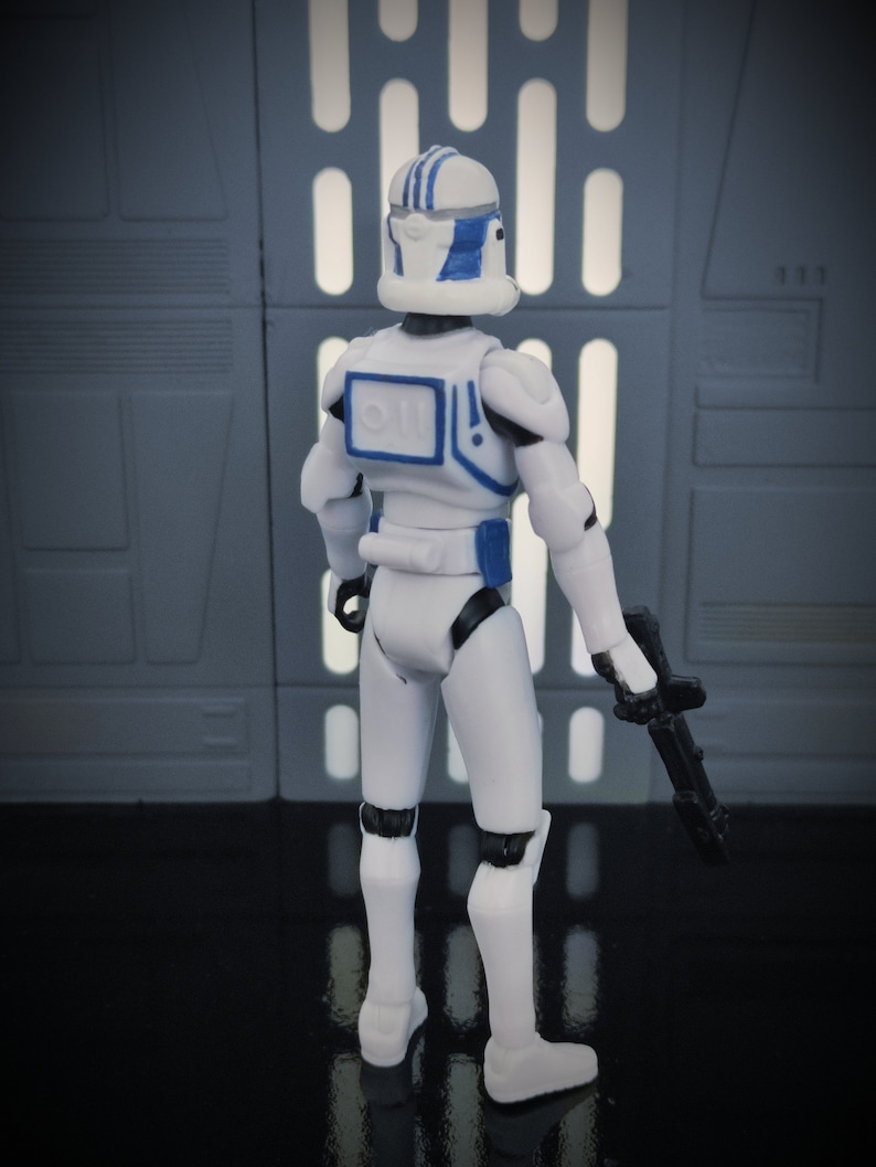 Star Wars Clone Wars Custom 3.75 Hardcase 501st Clone Trooper Phase 2 ...