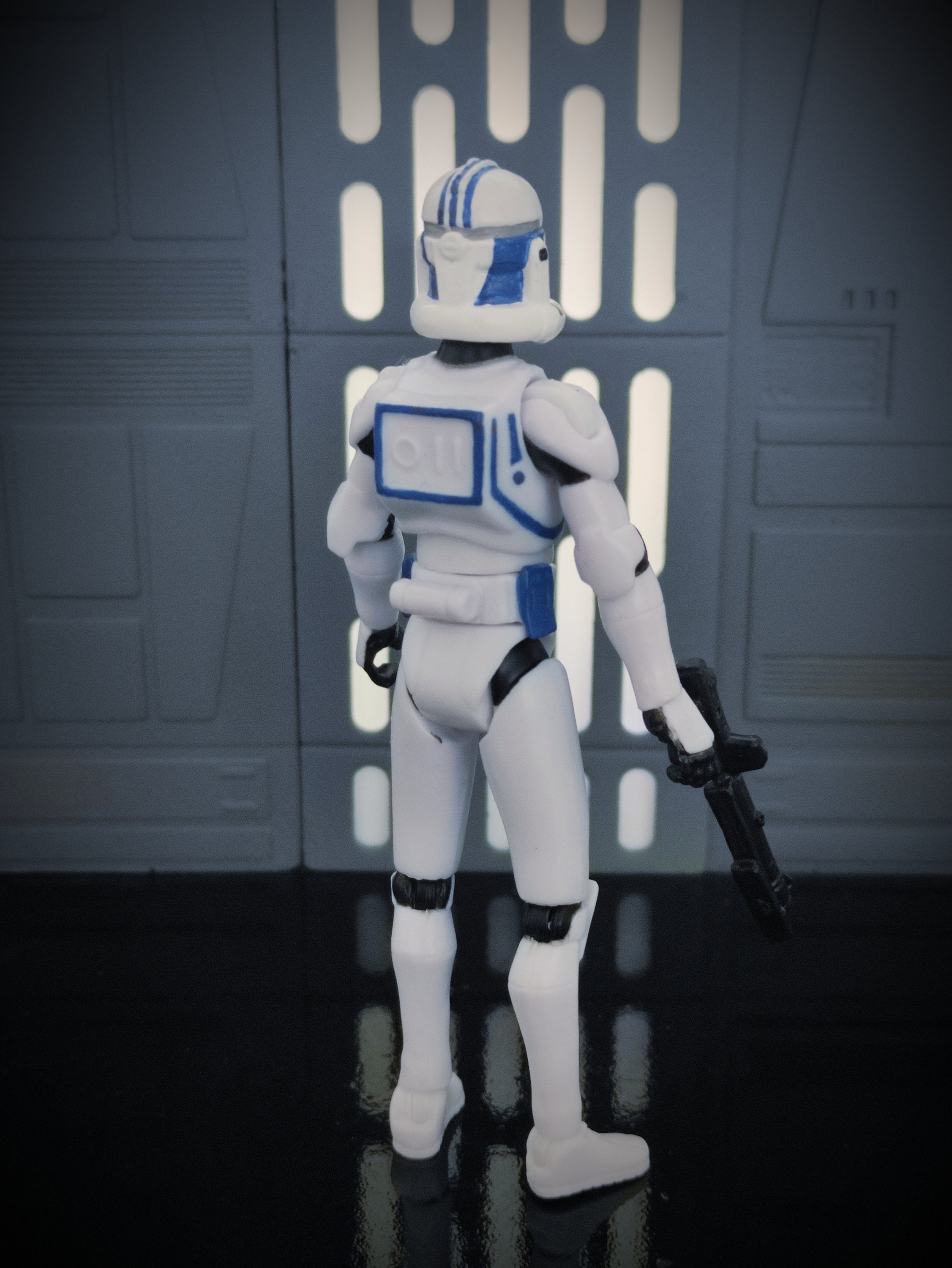 Star Wars Clone Wars Custom 3.75 Hardcase 501st Clone Trooper Phase 2 ...