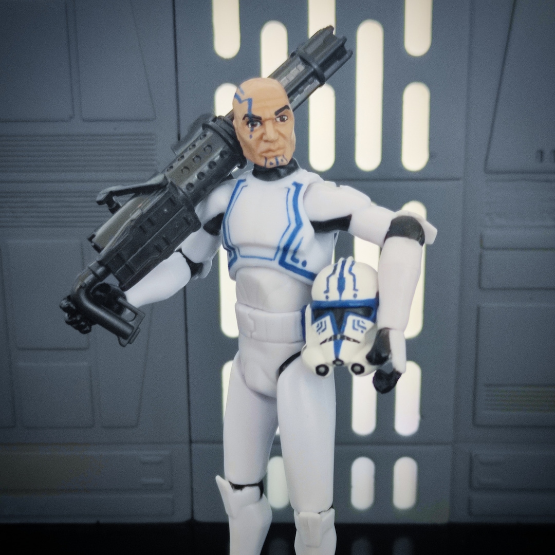 Star Wars Clone Wars Custom 3.75 Hardcase 501st Clone Trooper Phase 2 ...