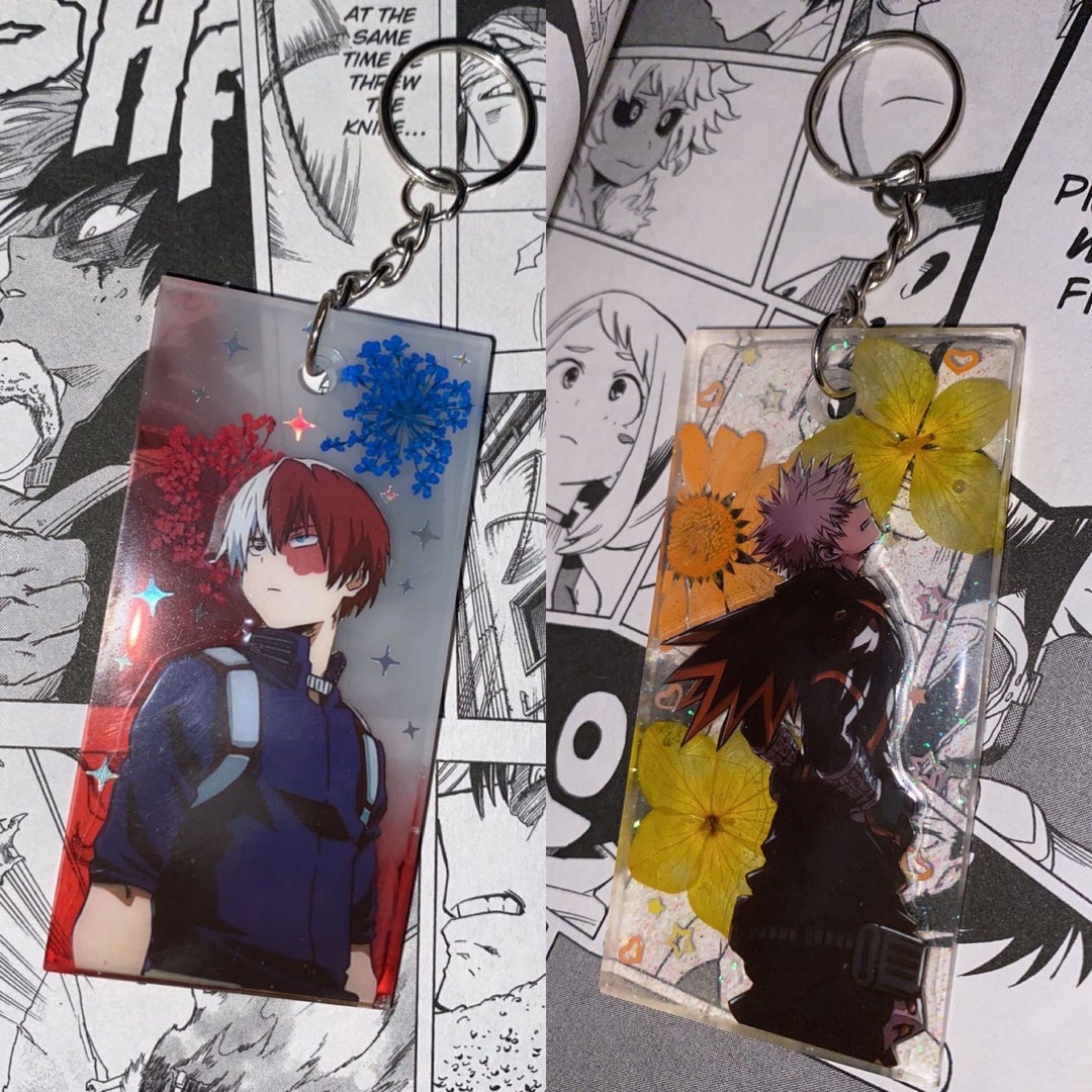 Anime Hero Keychains - Etsy