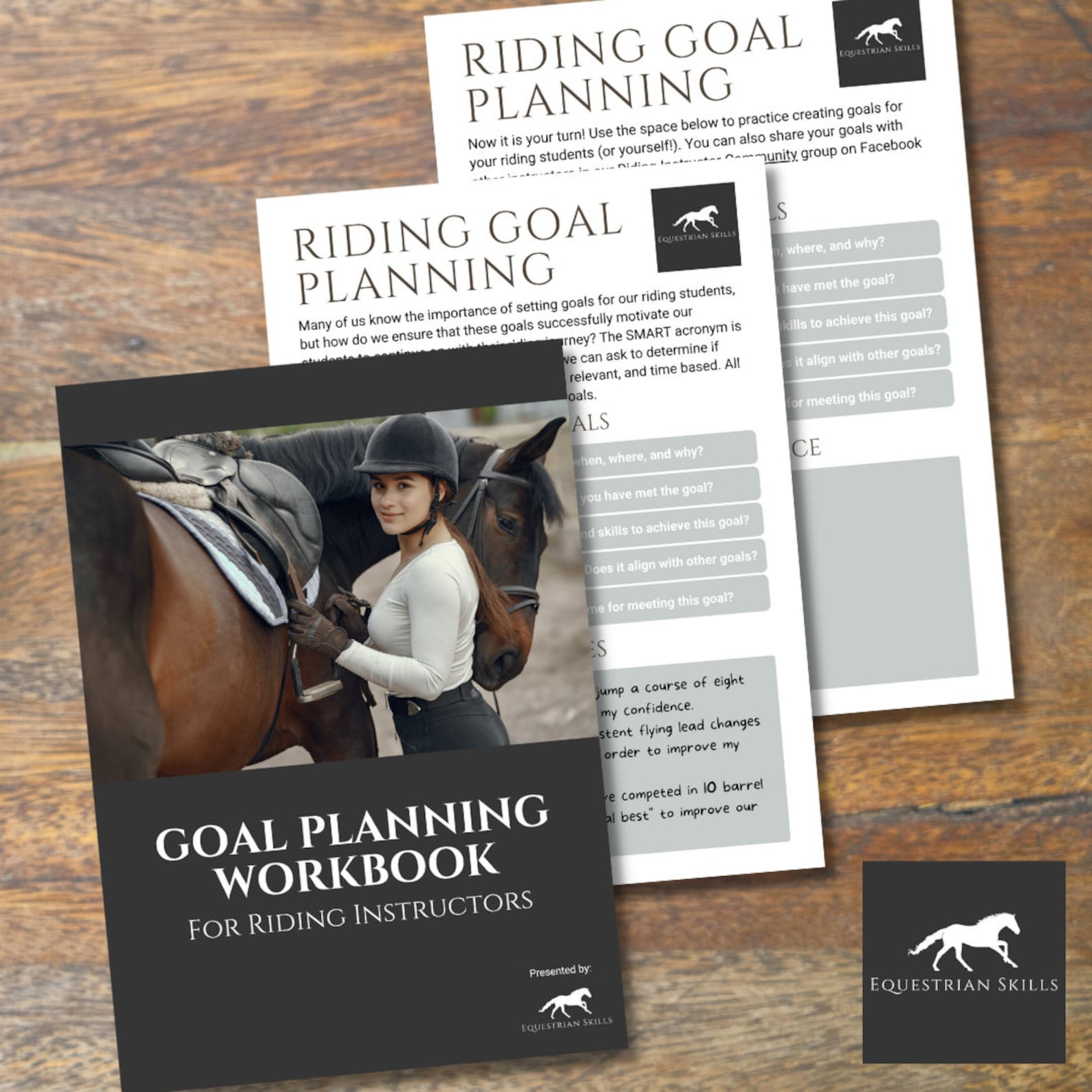 Horseback Riding Goal Planning Workbook | Printable PDF | A4 Size - Etsy