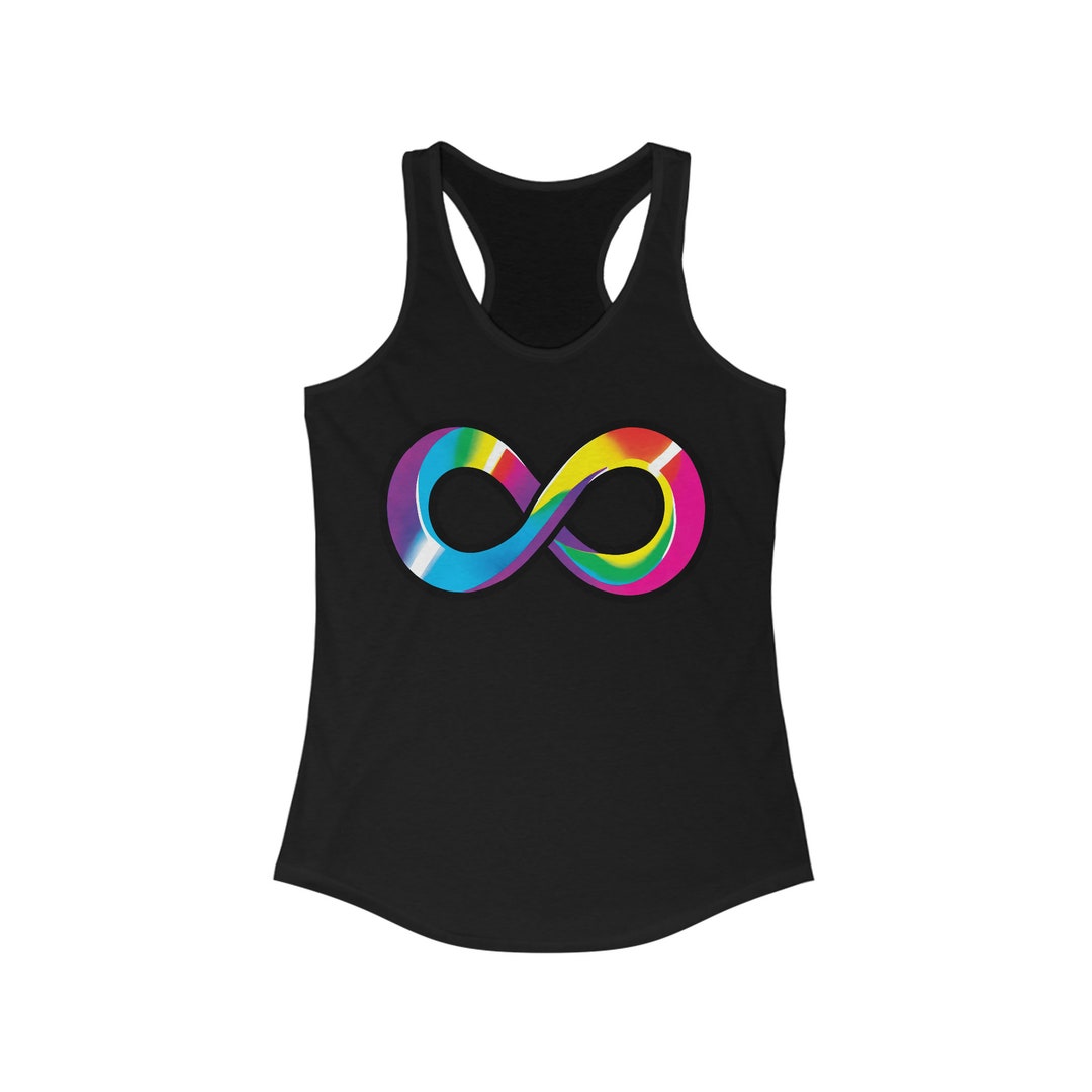 Autism Acceptance Racerback Tank - Etsy