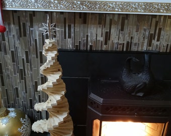 Spiral Wood Tree - Etsy