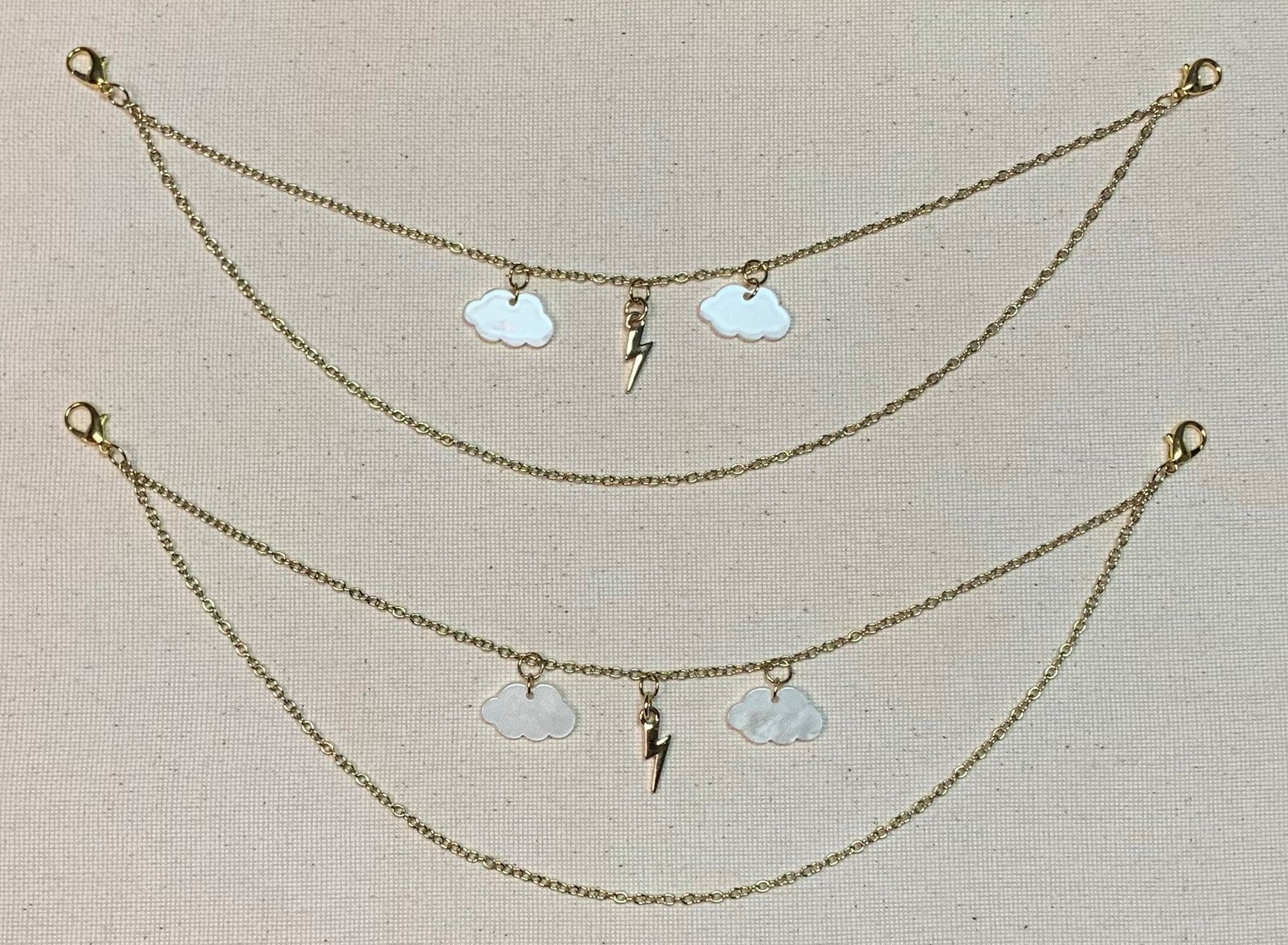 Double Wrap Boot Chain With Charms Doc Martens Thunderstorm Gold - Etsy