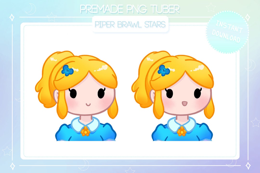 Premade PNG Tuber Brawk Stars Piper Png-tuber, Vtuber, Livestreaming ...
