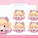 Premade PNG Tuber Chibi Pink Mercy Overwatch Png-tuber, Vtuber ...