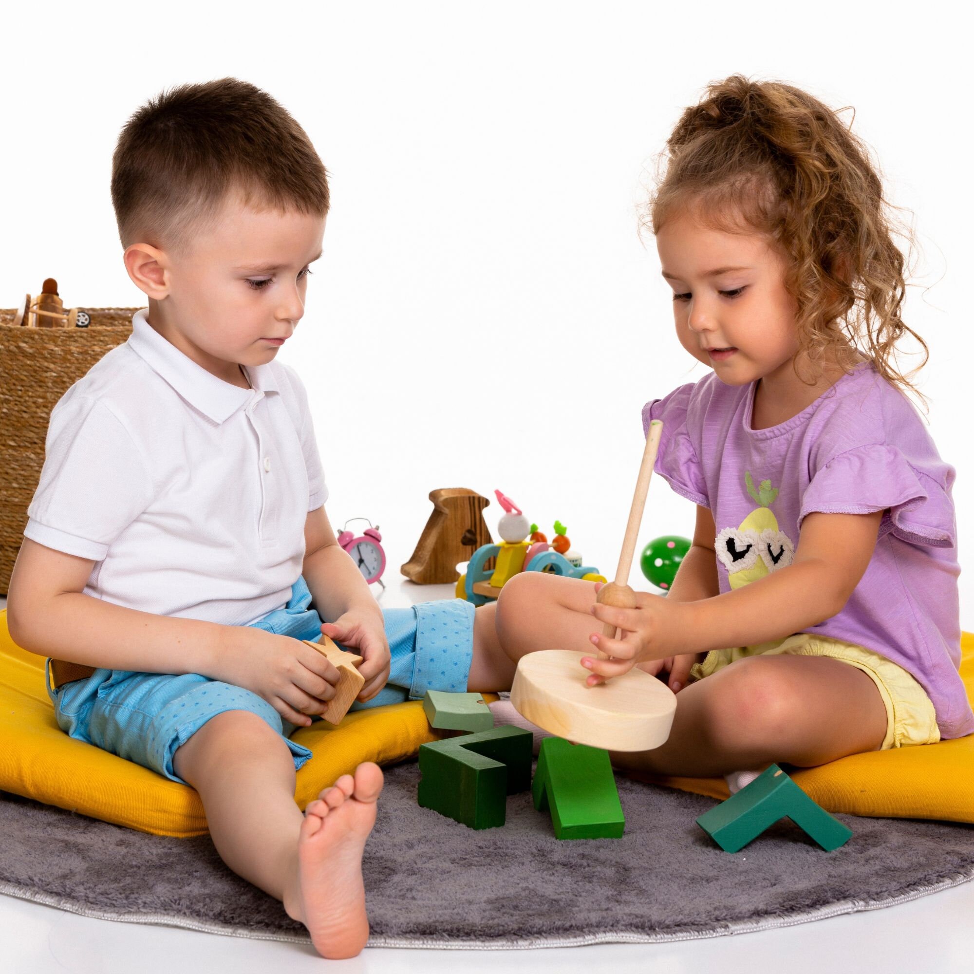 Montessori Pine Tree Wooden Toys, Waldorf Tree Toys, Christmas Tree ...