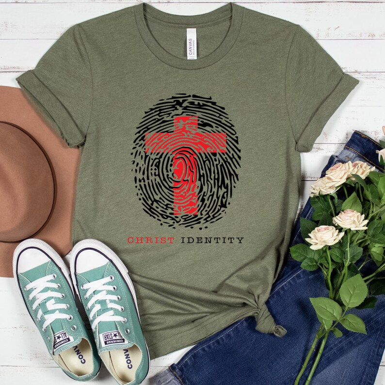 Christ Identity Shirt, My Identity is in Christ Shirt, Christian Gift ...