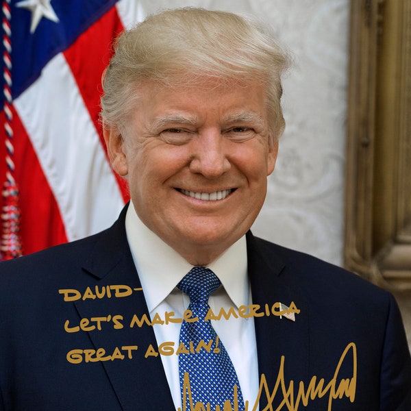 Personalized President Donald Trump - Etsy