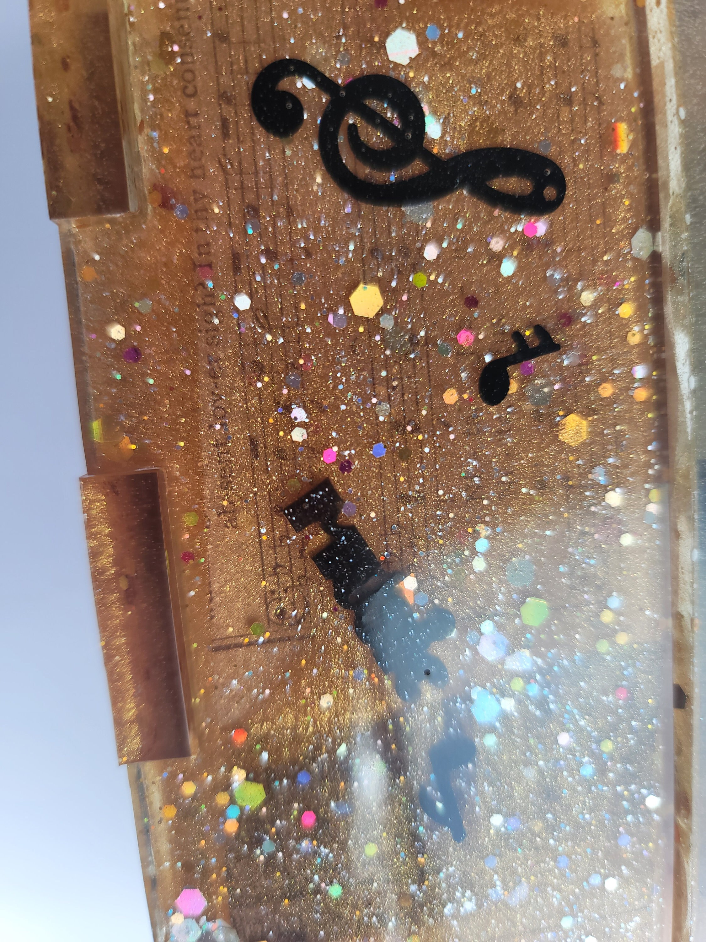 Beautiful Music Note Box Handmade for Dominos or Storage Musically ...