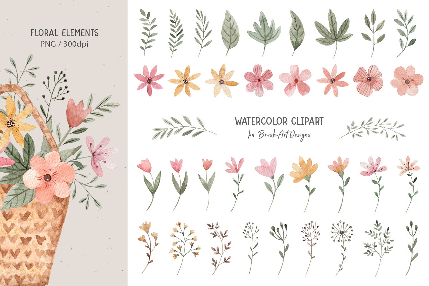 Easter Clipart With Rabbits, Cute Rabbit Clipart, Png Rabbits, Easter ...