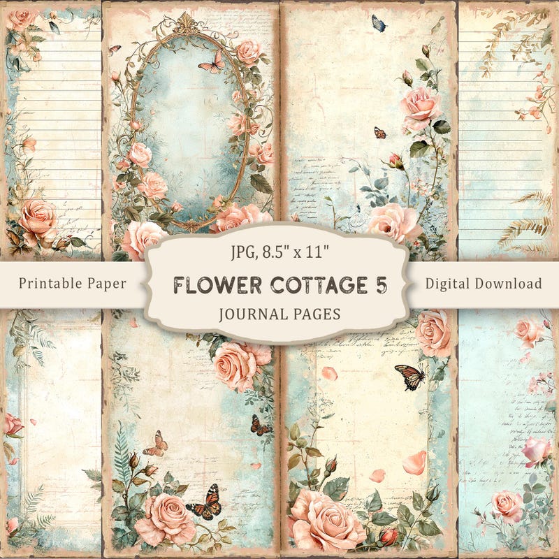 Rose Cottage - Etsy