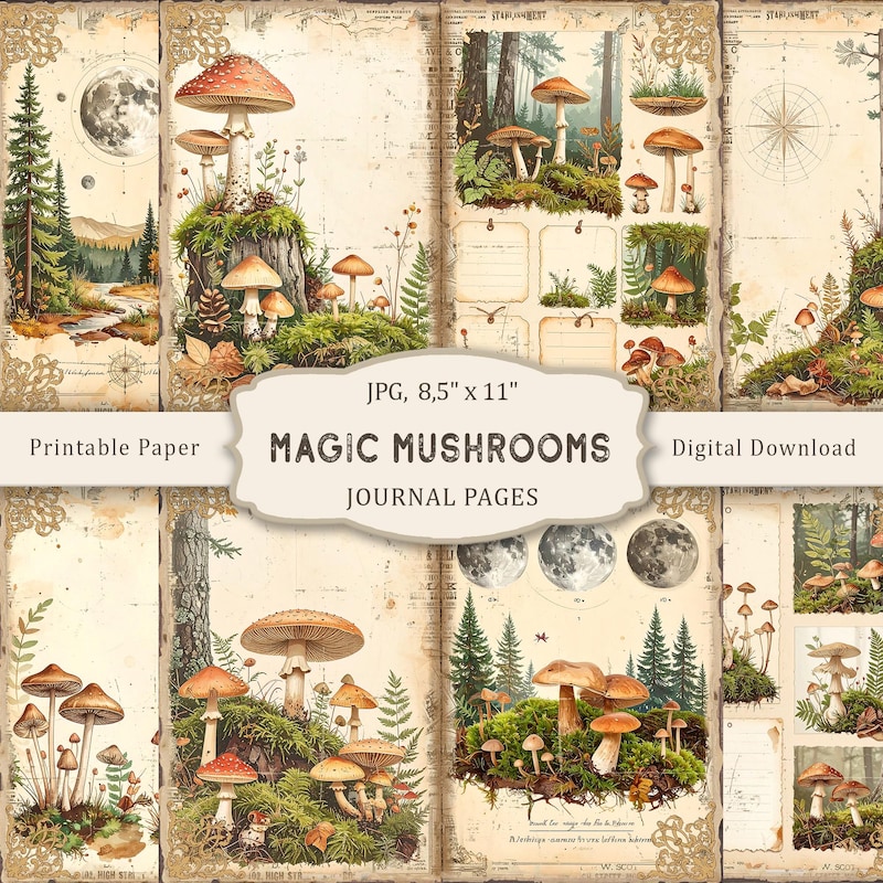 Magic Mushroom - Etsy