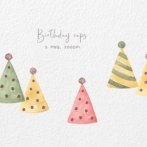 Watercolor Clipart Birthday PNG, Balloons Clipart, Children's Shower ...