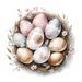 13 Easter Clipart, Spring Clipart, Easter Eggs, Bird Clipart, Card ...