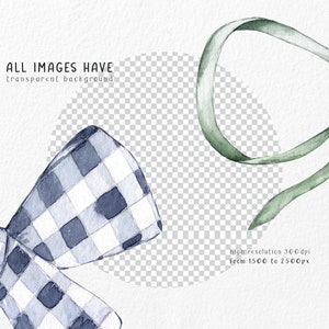 Bows Watercolor Clipart, Birthday Clipart, Bows Set, Watercolor Bowtie ...