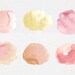 Watercolor Spots Clipart, Pink Spots, Watercolor Splatter, Watercolor ...