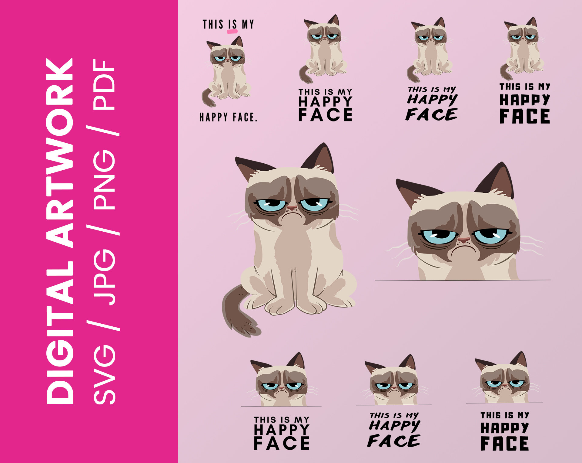 Grumpy Cat Face Sayings