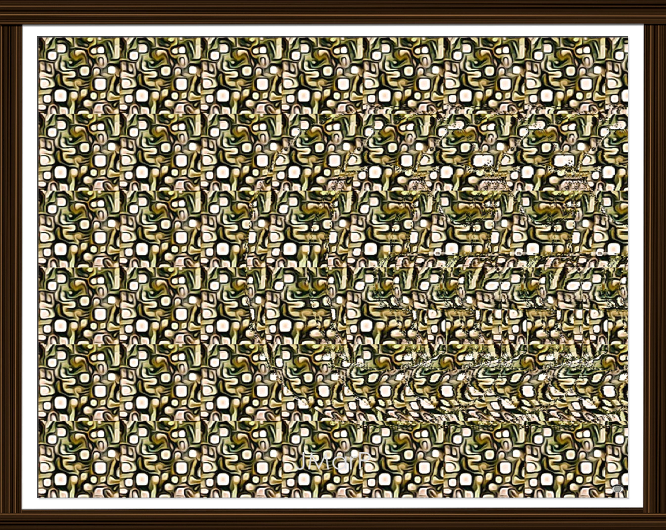 Letter G Stereogram V3 Downloadable Ready to Print Fun Unique Illusion ...
