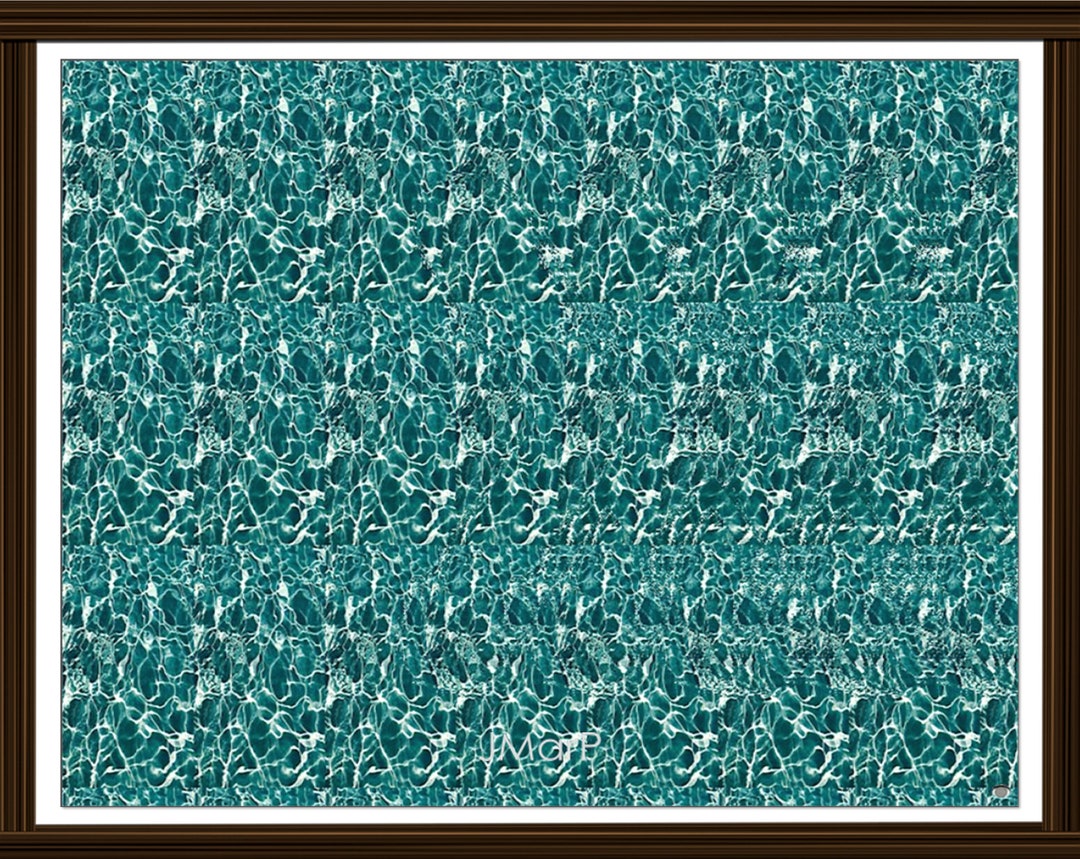 Letter X Stereogram V3 Downloadable Ready to Print Fun Unique Illusion ...