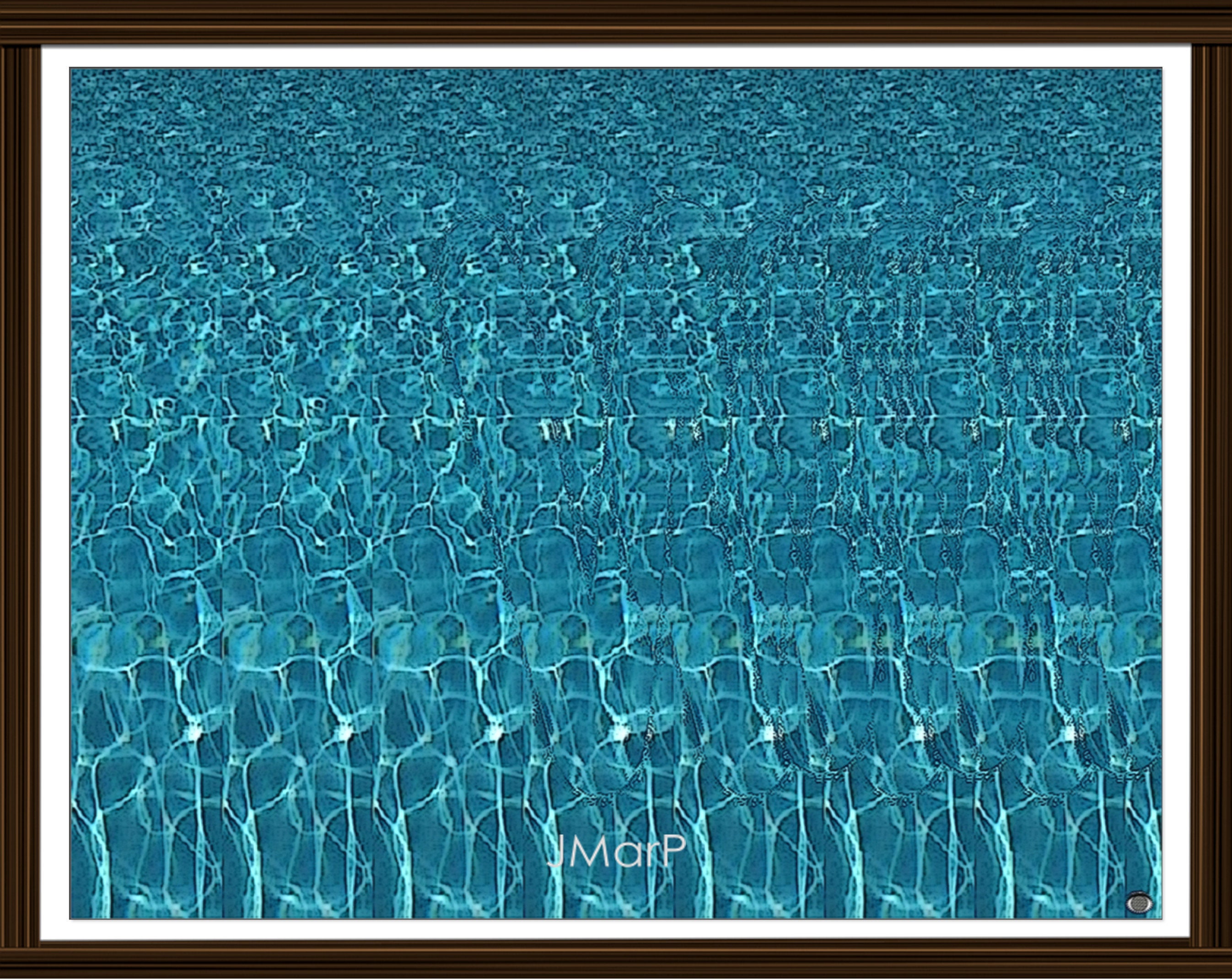 Letter W Stereogram V2 Downloadable Ready to Print Fun Unique Illusion ...