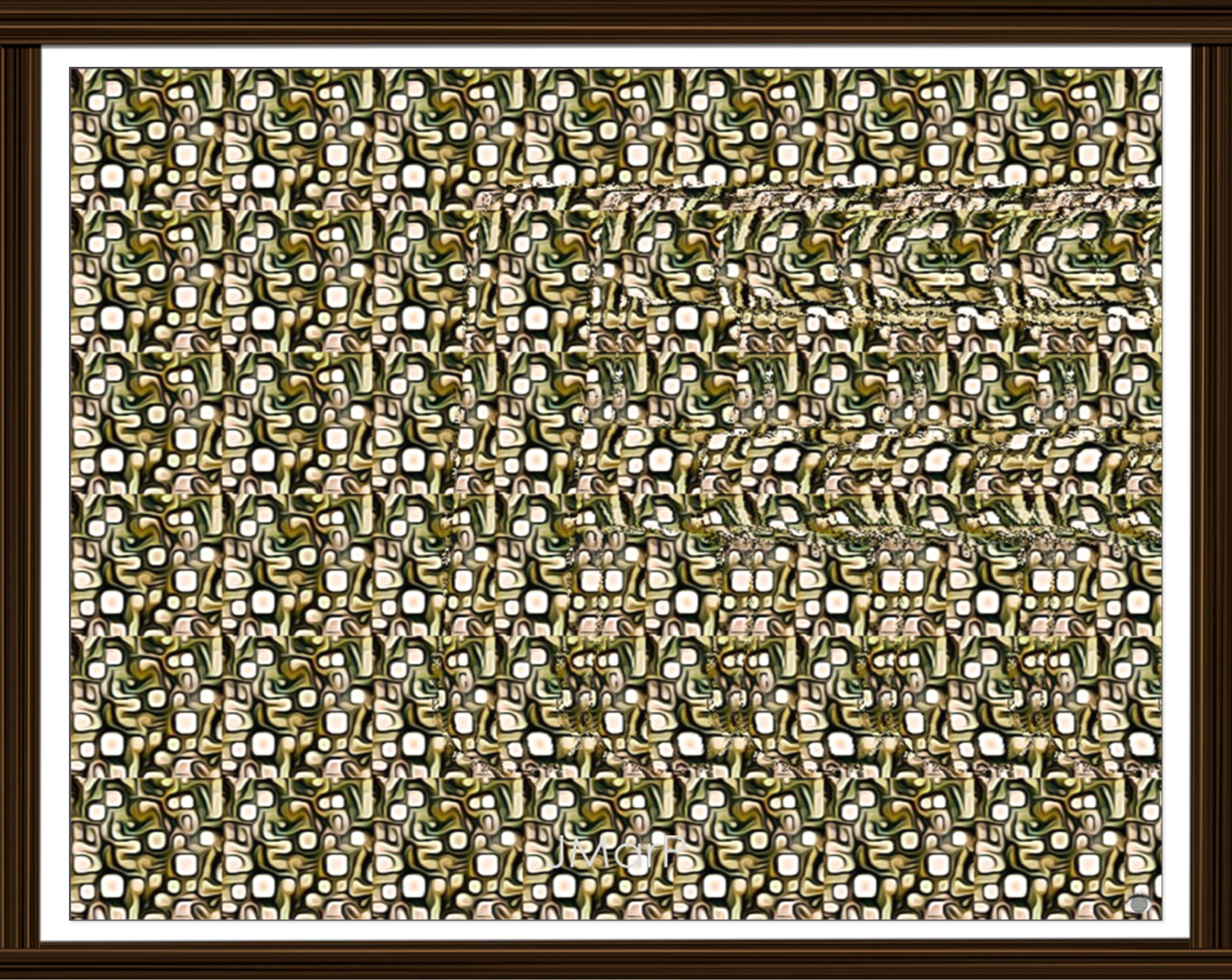 Letter F Stereogram V2 Downloadable Ready to Print Fun Unique Illusion ...