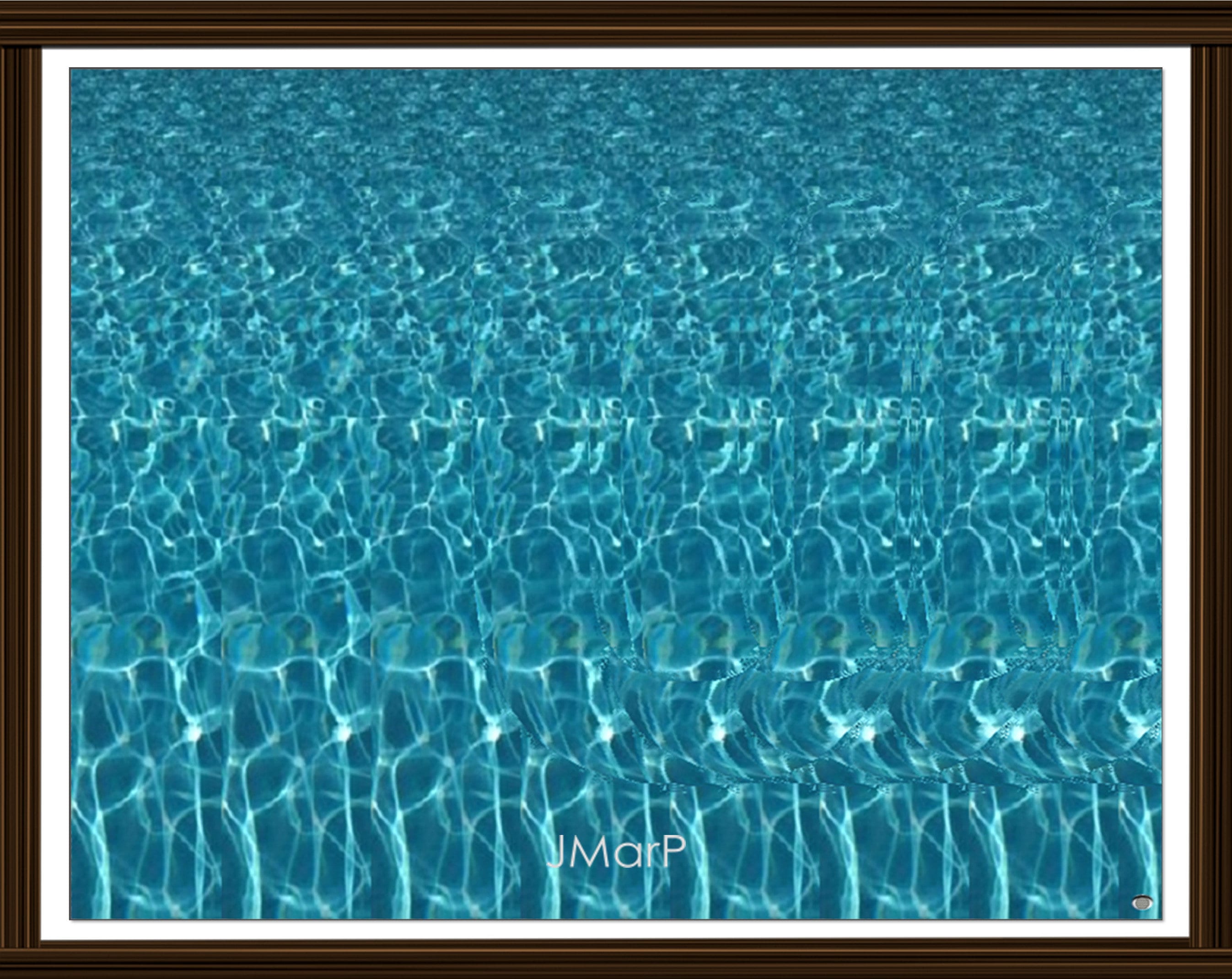 Letter U Stereogram V3 Downloadable Ready to Print Fun Unique Illusion ...