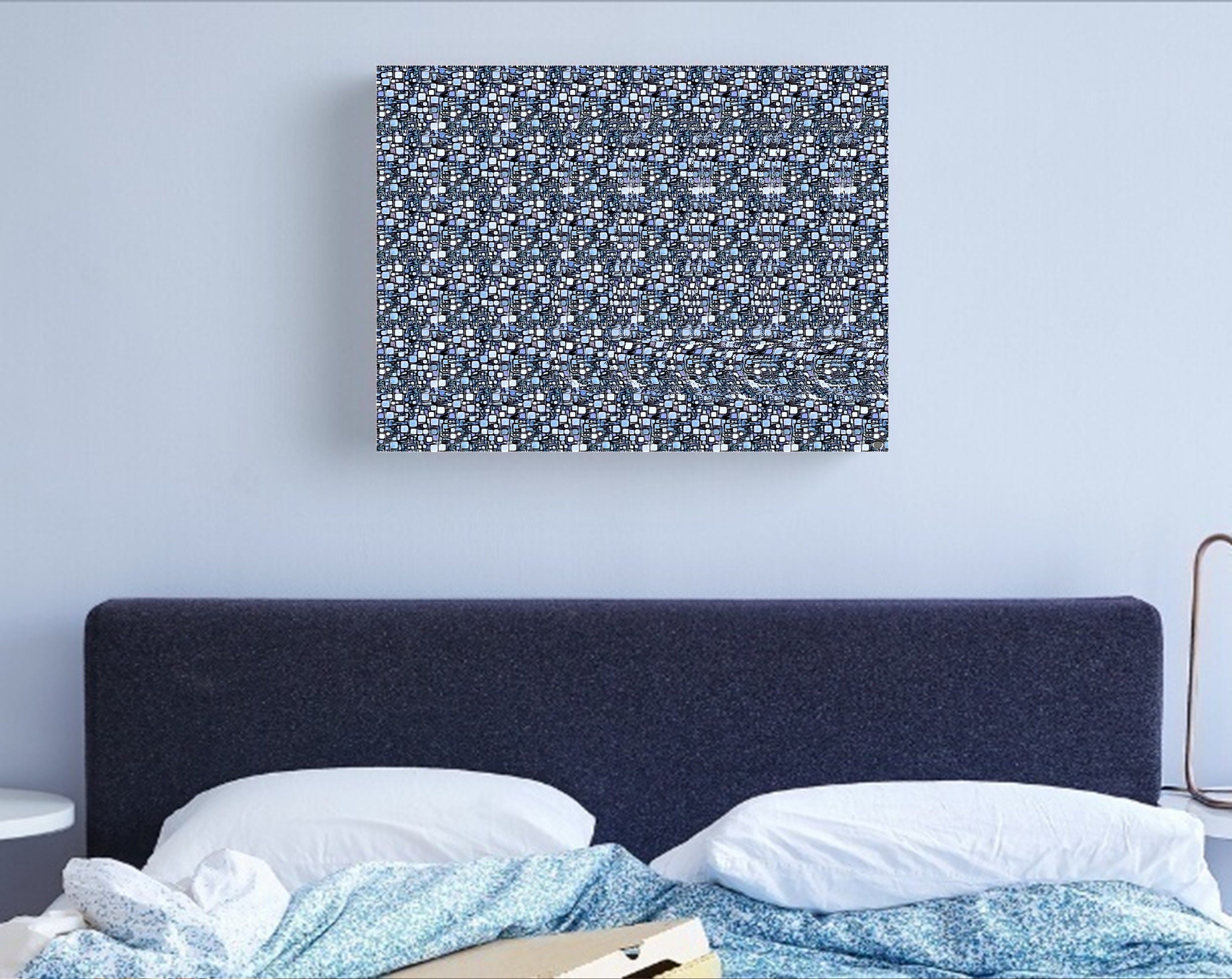 Letter L Stereogram V2 Downloadable Ready to Print Fun Unique Illusion ...