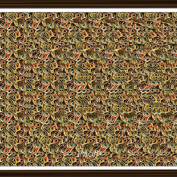 Stereogram Art - Etsy