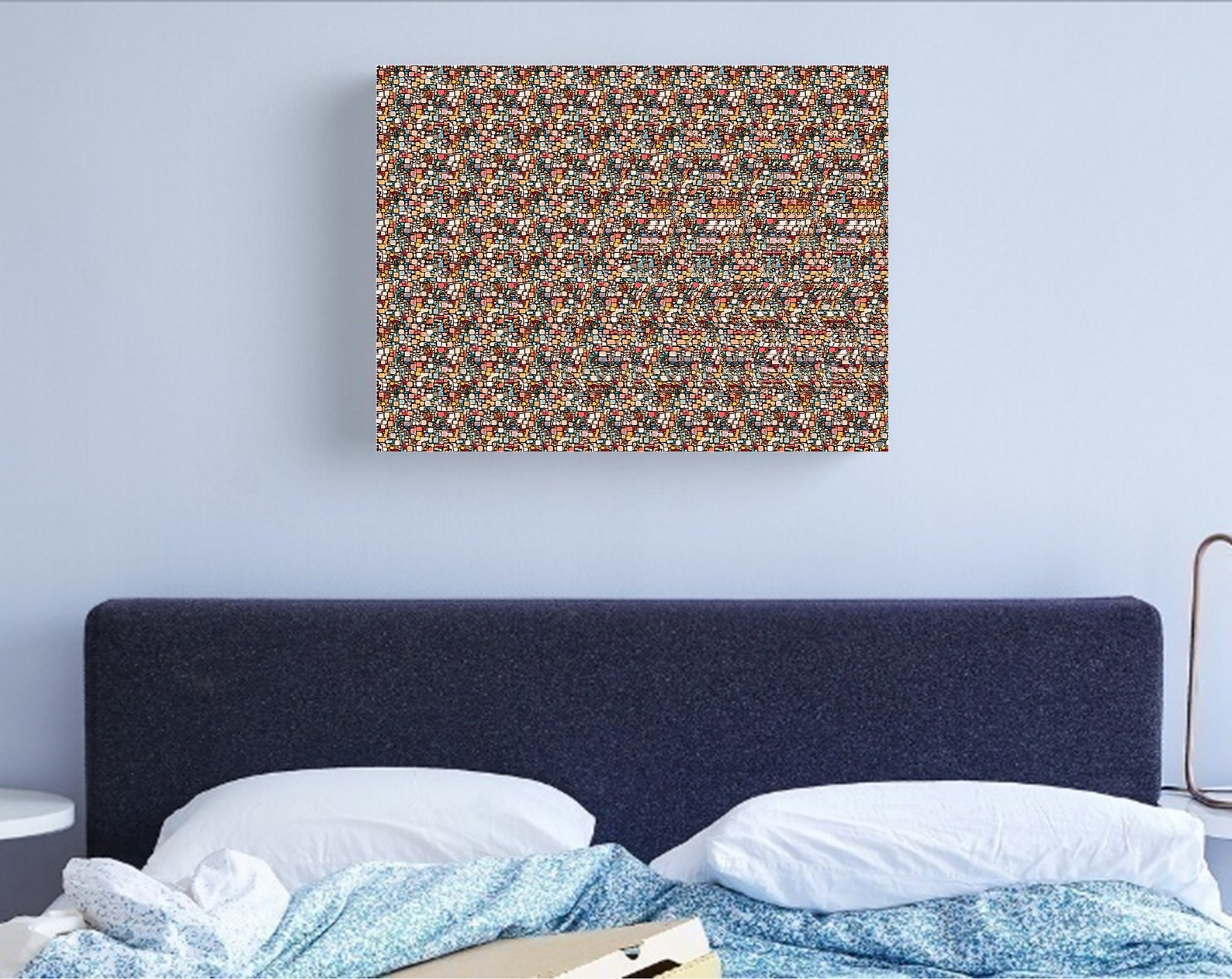 Letter A Stereogram V3 Downloadable Ready to Print Fun Unique Illusion ...