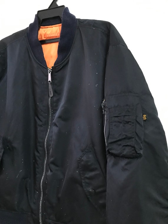 Vintage Alpha Industries MA-1 Flight Reversible Bombe… - Gem