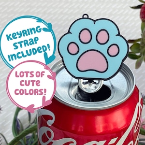 Tab Buddies Kitty Paw – Cute Soda Can Tab Opener Help for Kids, Long ...