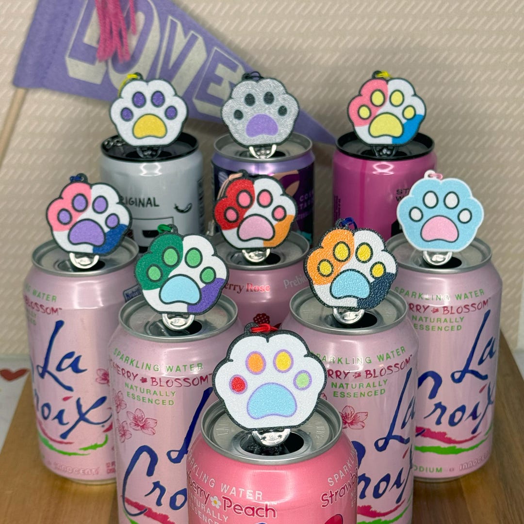 Pride Paws Tab Buddies – Cute Soda Can Tab Opener Help for Kids, Long ...