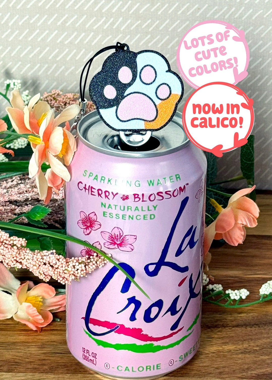 Tab Buddies Kitty Paw Cute Soda Can Tab Opener Help for Kids, Long ...