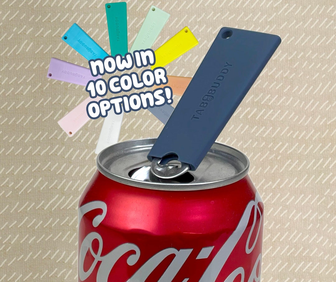Tab Buddy Classic - Adaptive Soda Can Tab Opener Help for Kids, Long ...