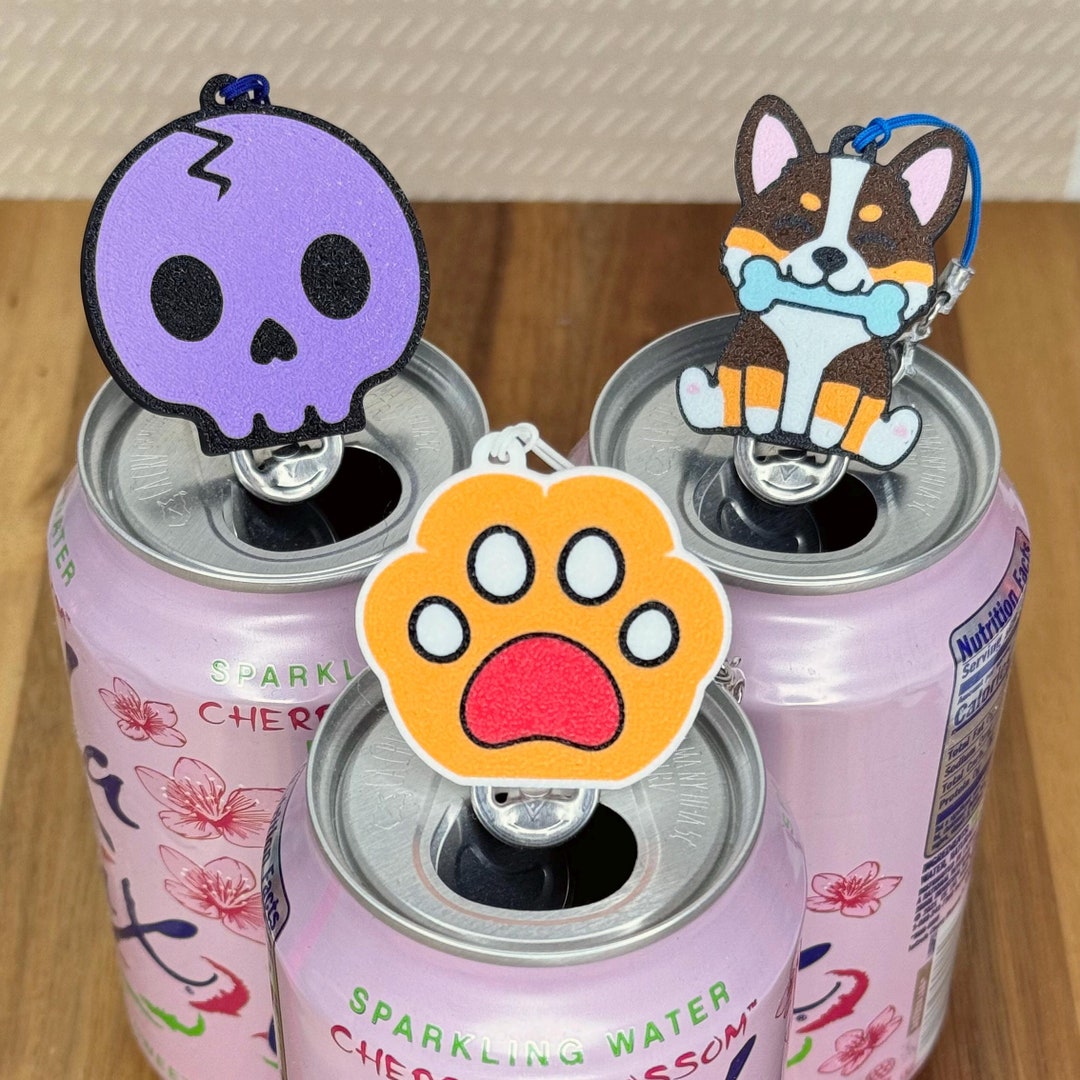 Limited Run Tab Buddies Special Colors Skitty Paw Soda Can Tab Opener ...