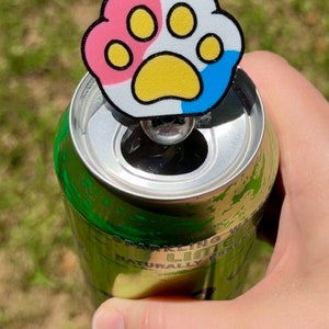 Pride Paws Tab Buddies – Cute Soda Can Tab Opener Help for Kids, Long ...