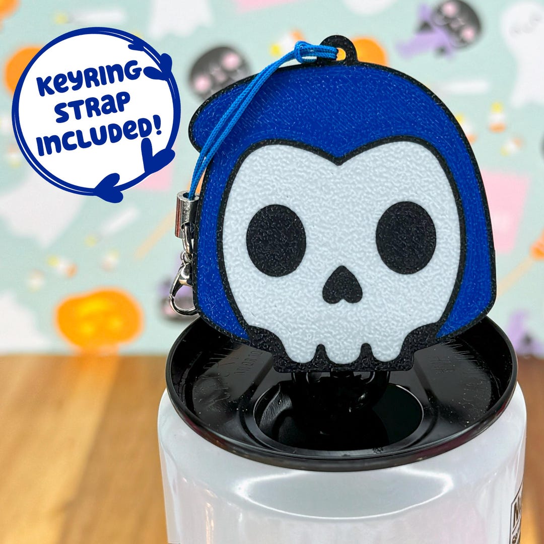 Grim Skull Soda Can Tab Opener With Keychain Strap - Unique ...