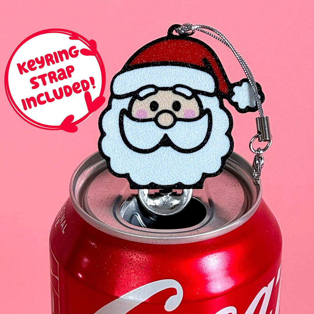 Tab Buddies Santa – Cute Soda Can Tab Opener Help for Kids, Long Nails ...