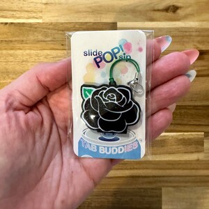 Rosebud Drink Tab Opener With Keychain Strap Adaptive Assistive Tech ...