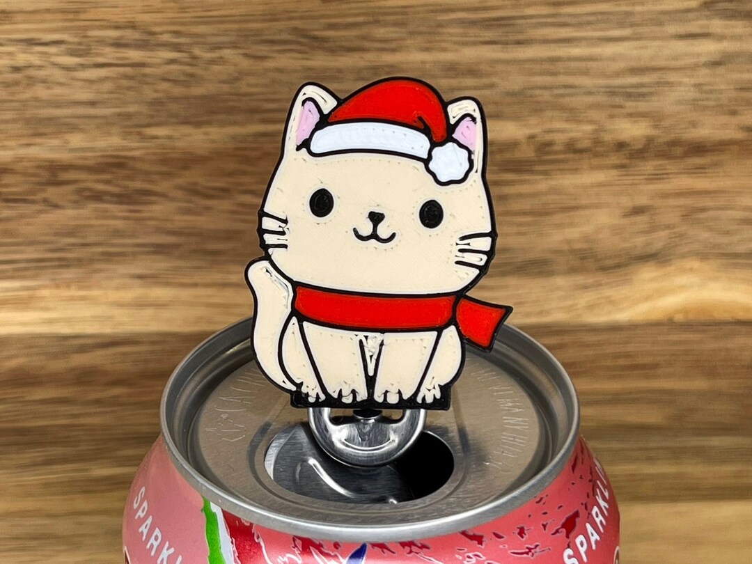 Tab Buddies Santa Kitty Cute Soda Can Tab Opener Help for - Etsy