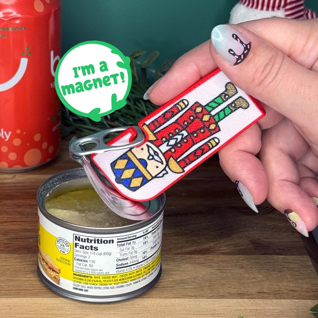 Tab Buddy XL Nutcracker: Unique Christmas Birthday Present Gift Magnet ...