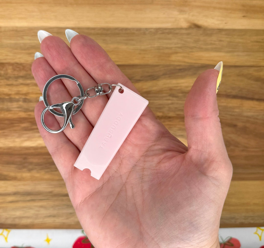 Large Easy-open Clasp Keychain With Slip-on Keyring for Better Grip ...