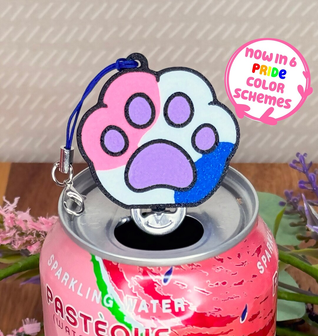 Pride Paws Tab Buddies – Cute Soda Can Tab Opener Help for Kids, Long ...