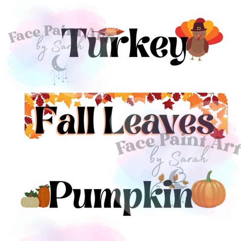 Face Paint Board - Etsy