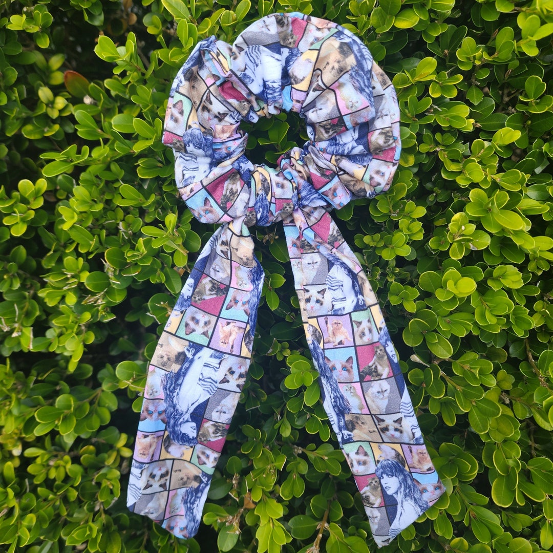 Taylor Swift's Cat Eras Tour Ribbon Scrunchie || Hair Accessories ...