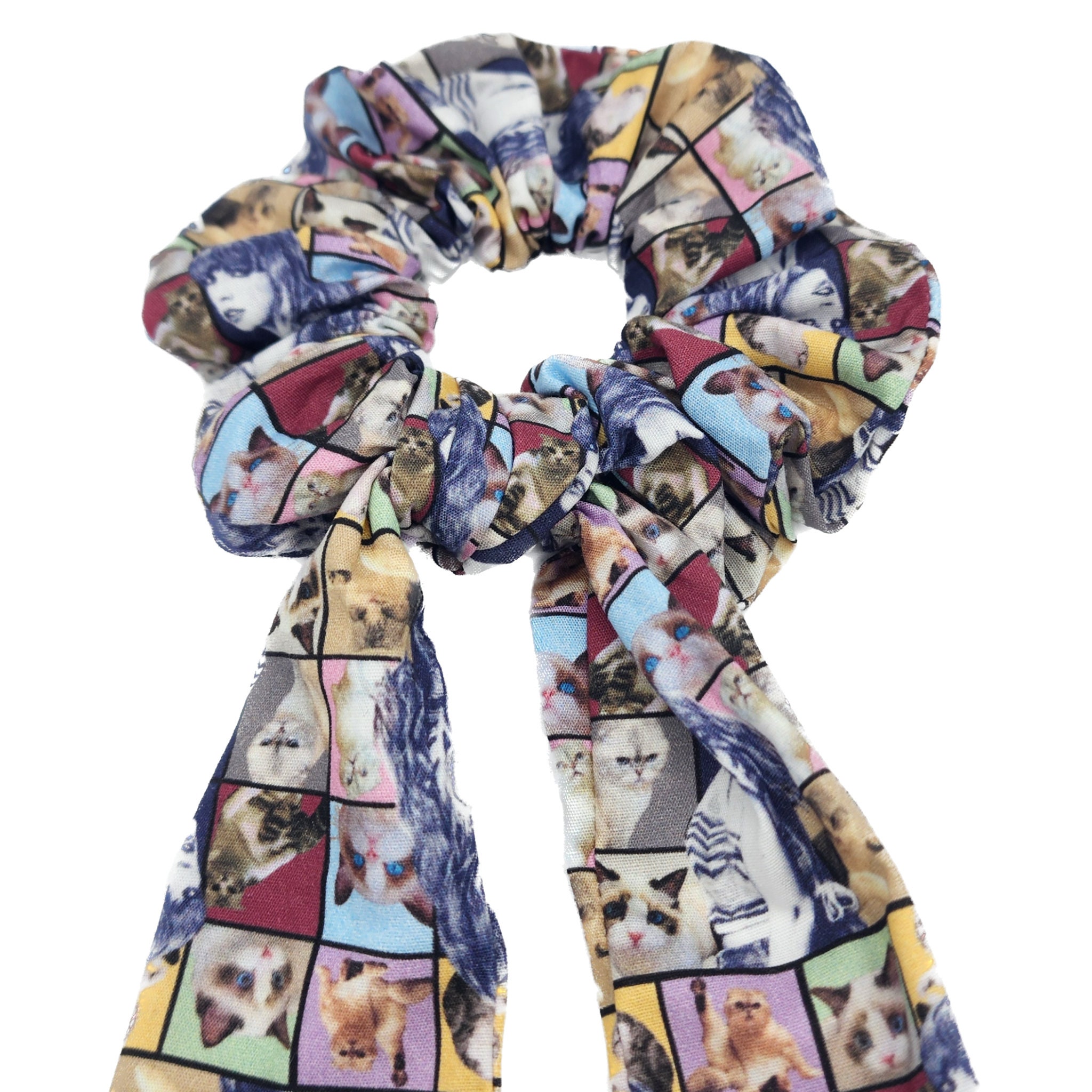Taylor Swift's Cat Eras Tour Ribbon Scrunchie Hair Accessories Concert ...
